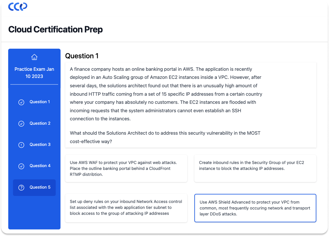 Cloud Certification Prep